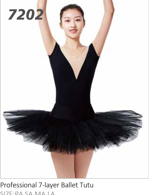 7202 Balerína 7 vrstev bez obruče